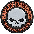 Amazon.com: Harley-Davidson 4 inch Willie G Skull Reflective ...