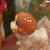 Barbie Doggy Daycare Doll, Blonde, and Pets Playset with 4 Dogs ...