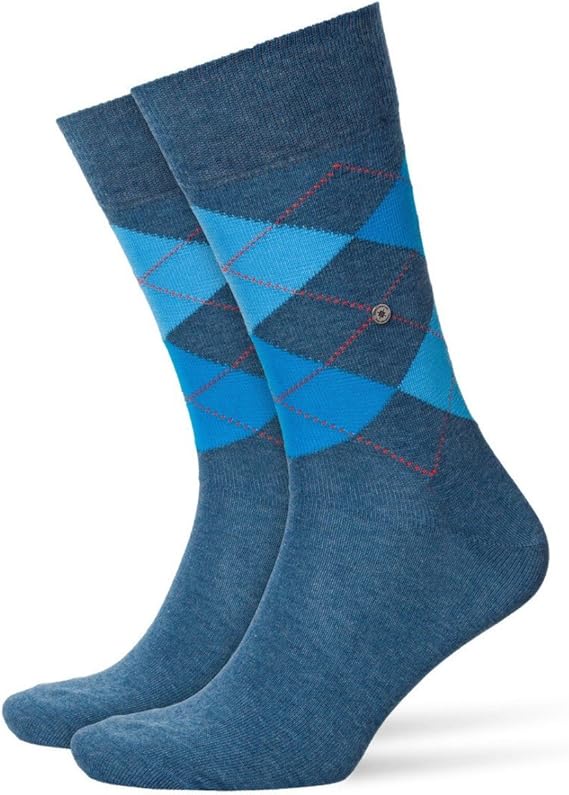 Burlington King Chaussettes Homme Bleu (Royal Blue 6052) 46/50 (Taille ...