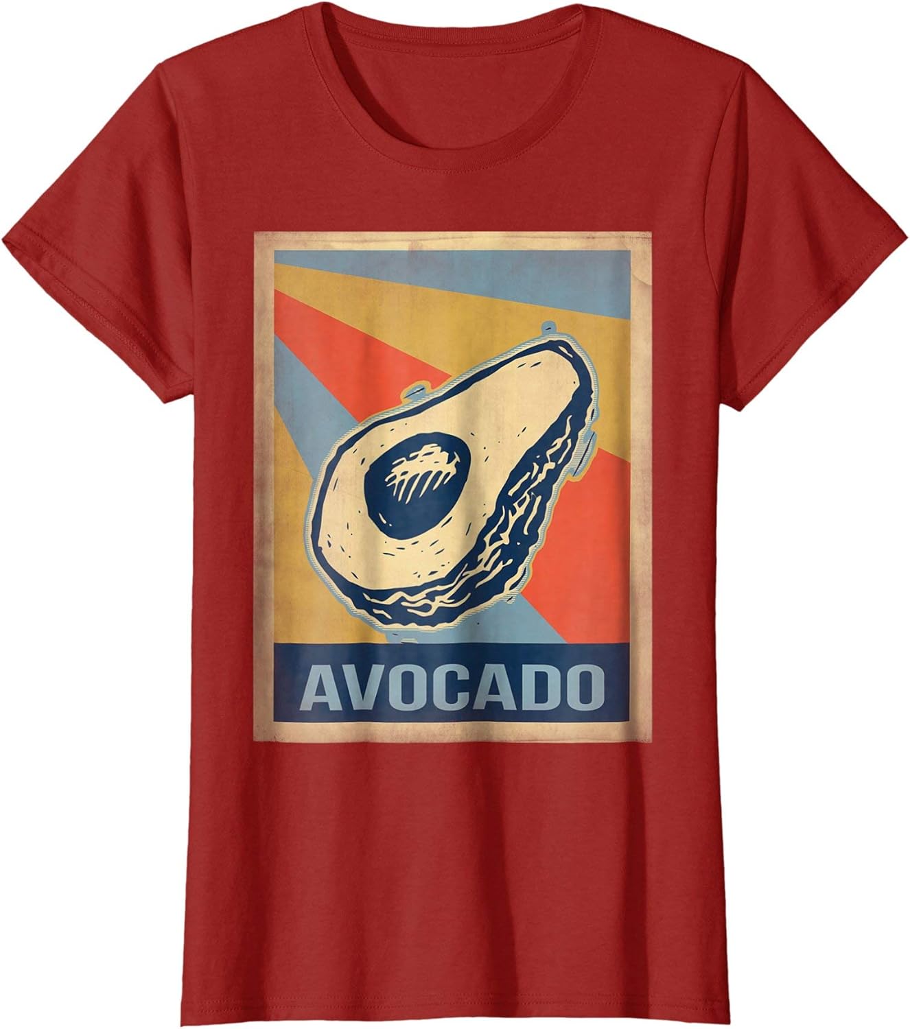 Amazon.com: Vintage style avocado shirt: Clothing
