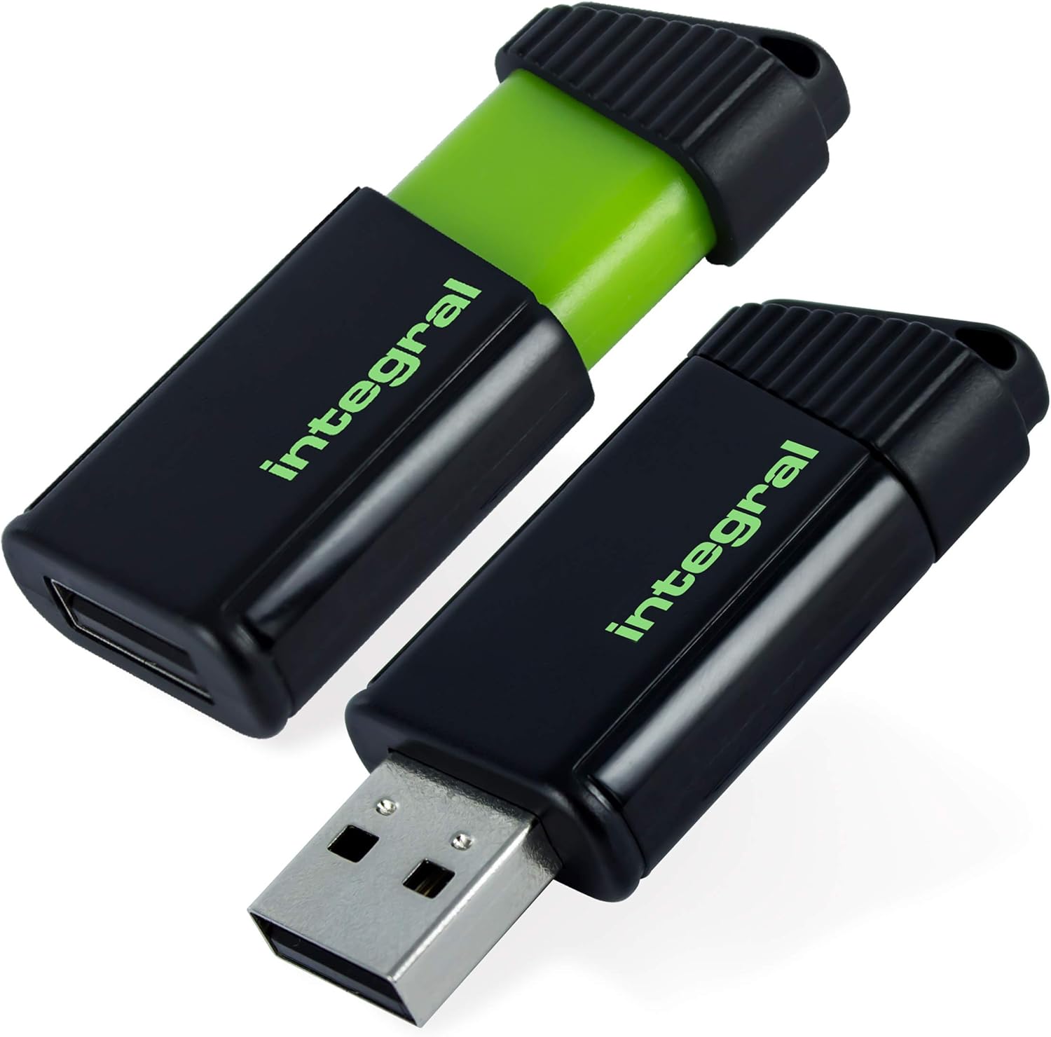 Integral 128GB USB Memory 2.0 Flash Drive Pulse Green – BigaMart