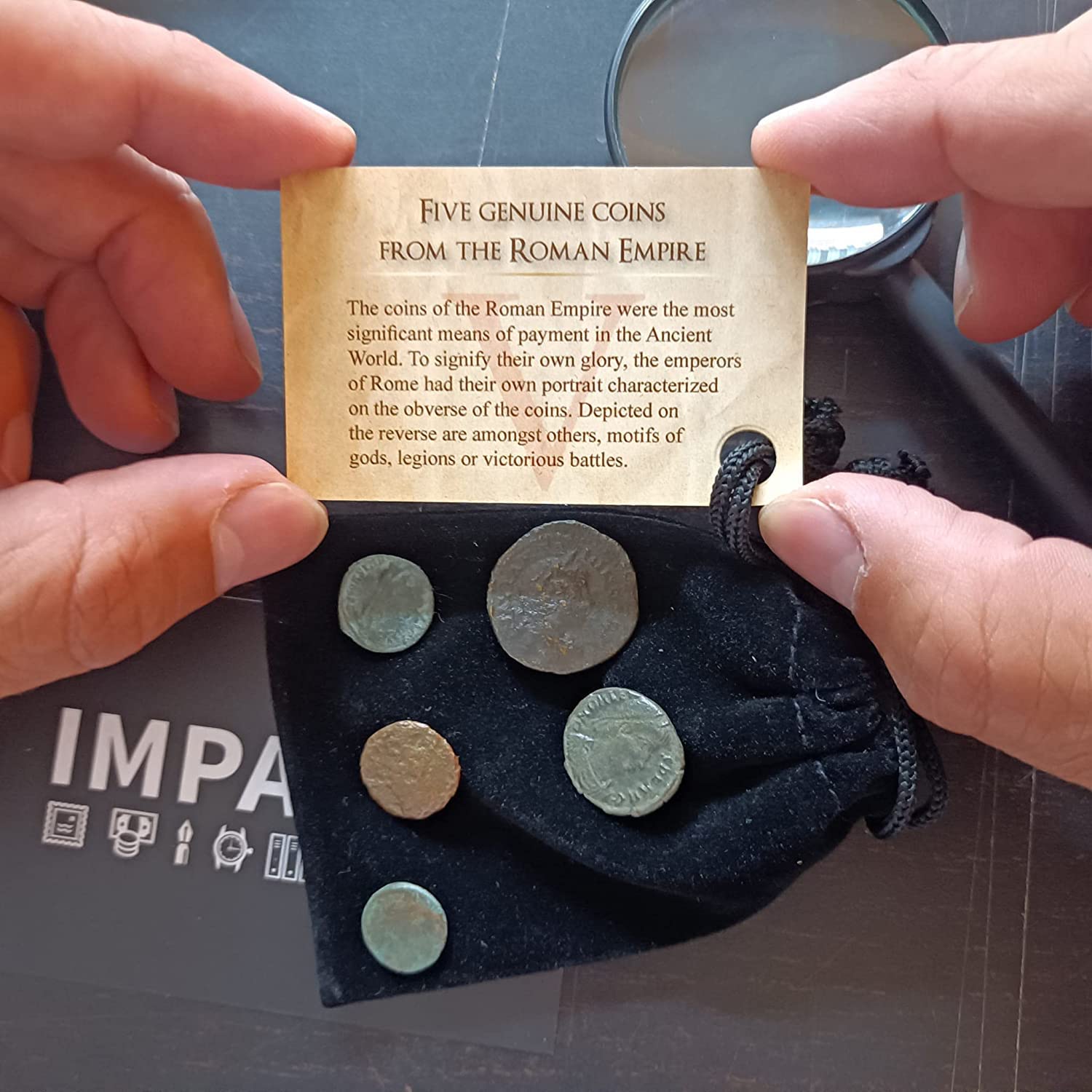 Mua IMPACTO COLECCIONABLES Authentic Ancient Roman Coins Collection of ...