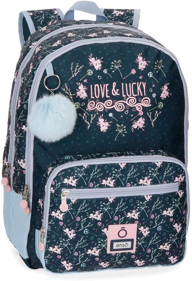 Enso Love and Lucky Double compartment Backpack Adaptable to trolley ...