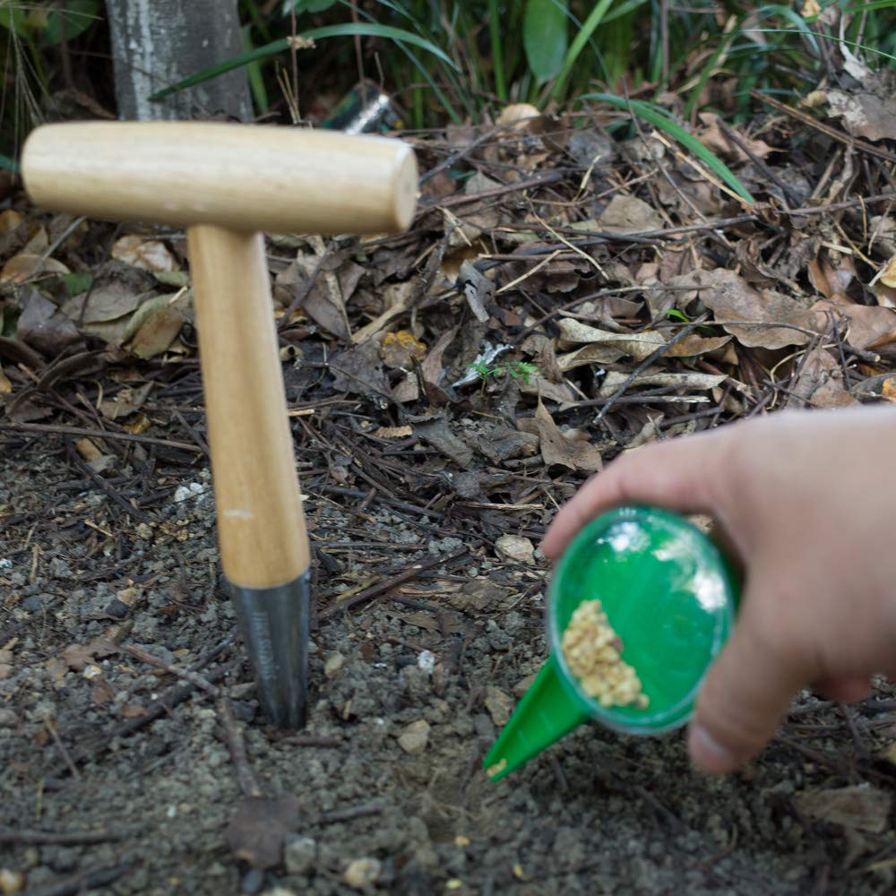 Dibber, Garden Hand Tool Dibber, Stainless Steel Dibber with Seed ...