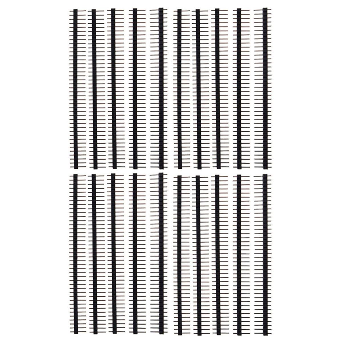 Mua VKLSVAN 20 PCS 40P Single Row Pin Header Strip Male Header Pin ...