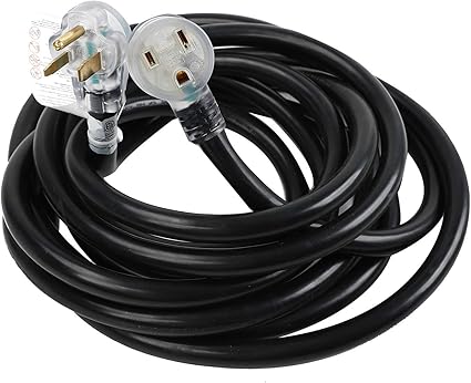 50FT 220V 50AMP Welder Extension Cord, 8 Gauge Heavy Duty Industrial ...