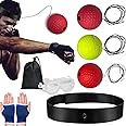 Amazon.com : Box Bollen, Box Ball Game, Boxing Reflex Ball Set ...