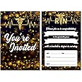 Amazon.com : Soiceu Nursing Graduation Party Invitations with Envelopes ...