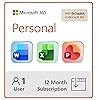 Microsoft 365 Personal | 12-Month Subscription | 1 Person | Premium ...