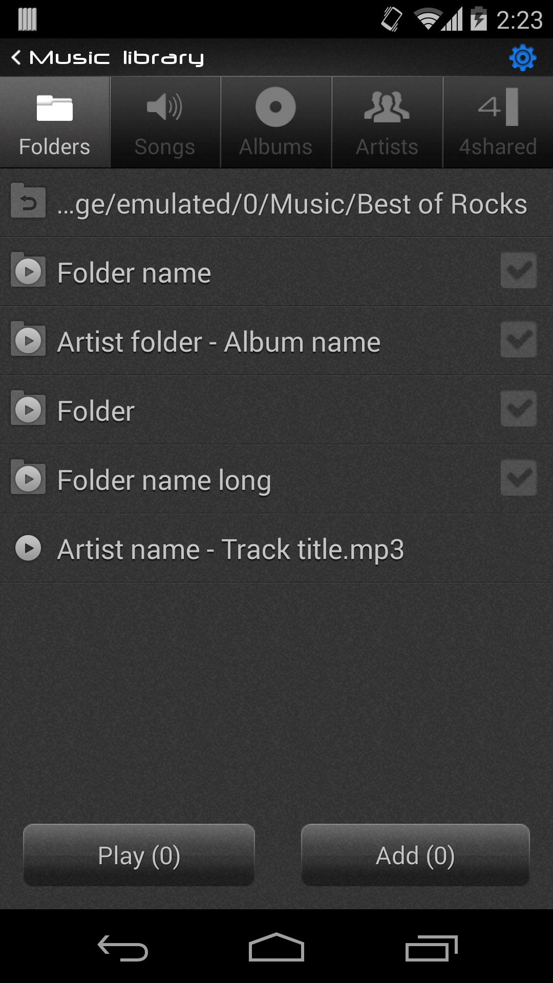 NRG Player - free music player:Amazon.com:Appstore for Android
