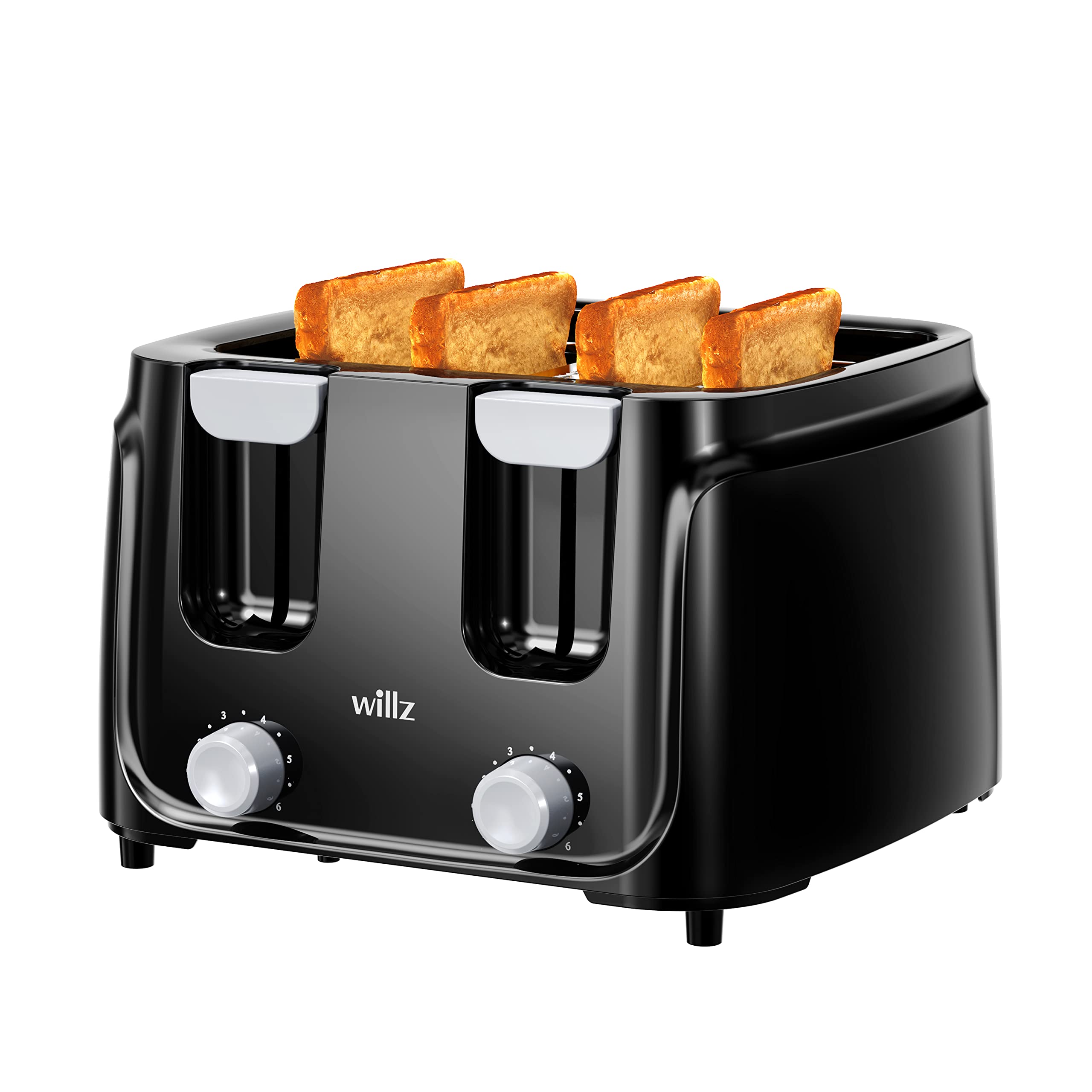 Mua Willz 4-Slice Toaster, Extra Wide Slot with 6 Browning Levels ...