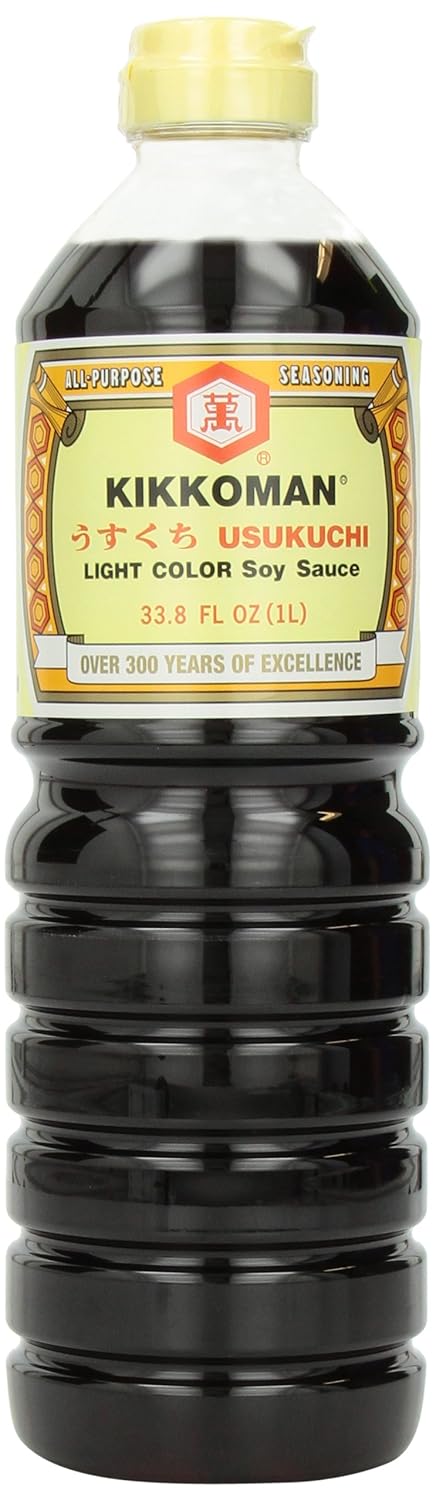 Amazon.com: Kikkoman Usukuchi Soy Sauce, 33.8 Ounce: Prime Pantry