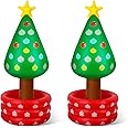Amazon.com: Soaoo 2 Pcs Inflatable Christmas Tree Coolers Holiday ...