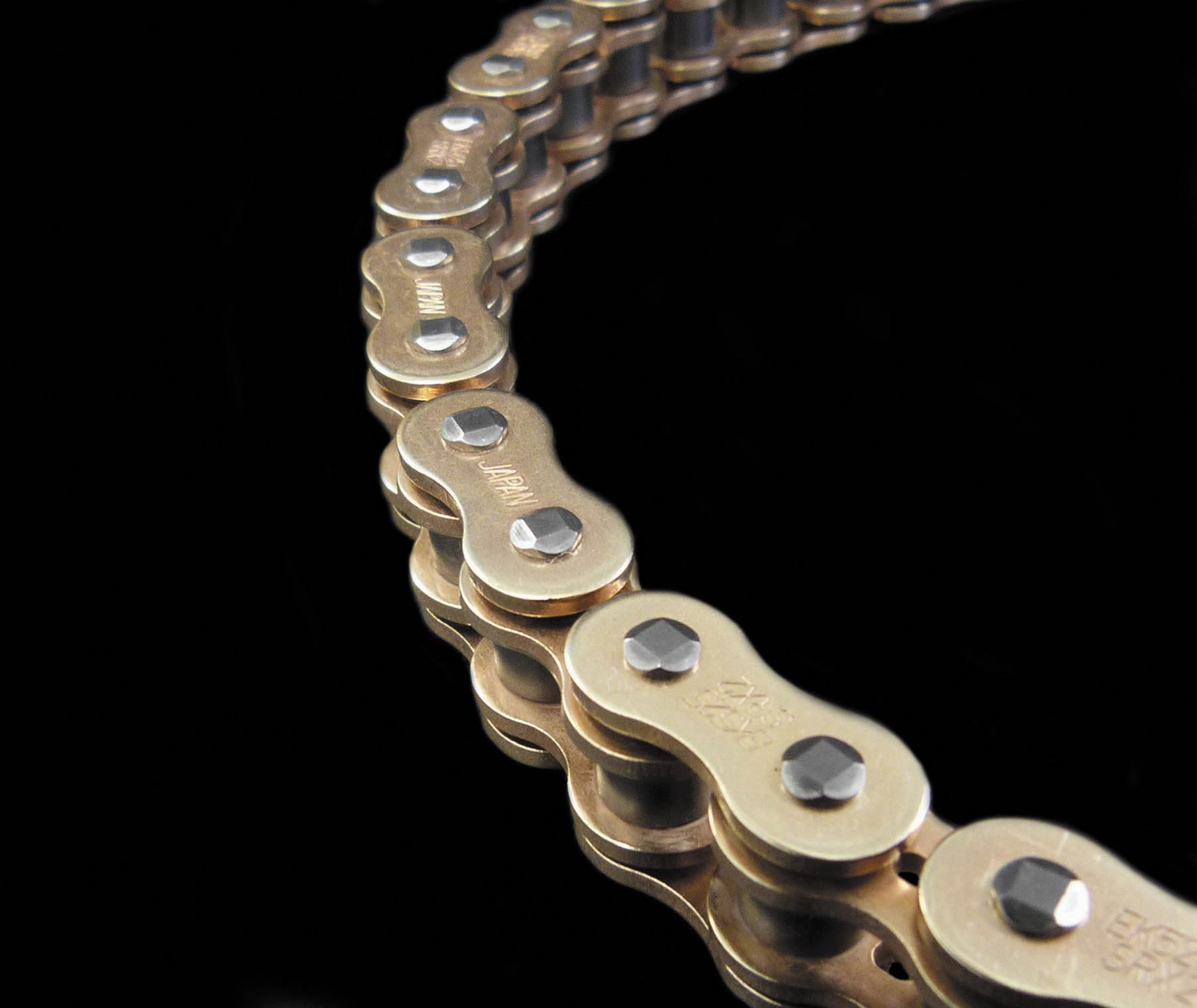 Mua EK Chain 530 ZVX3 NX-Ring Chain - 120 Links - Gold , Chain Type ...