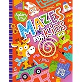 Mazes for Kids Ages 4-8: A Fun and Educational Activity Book with 100 ...