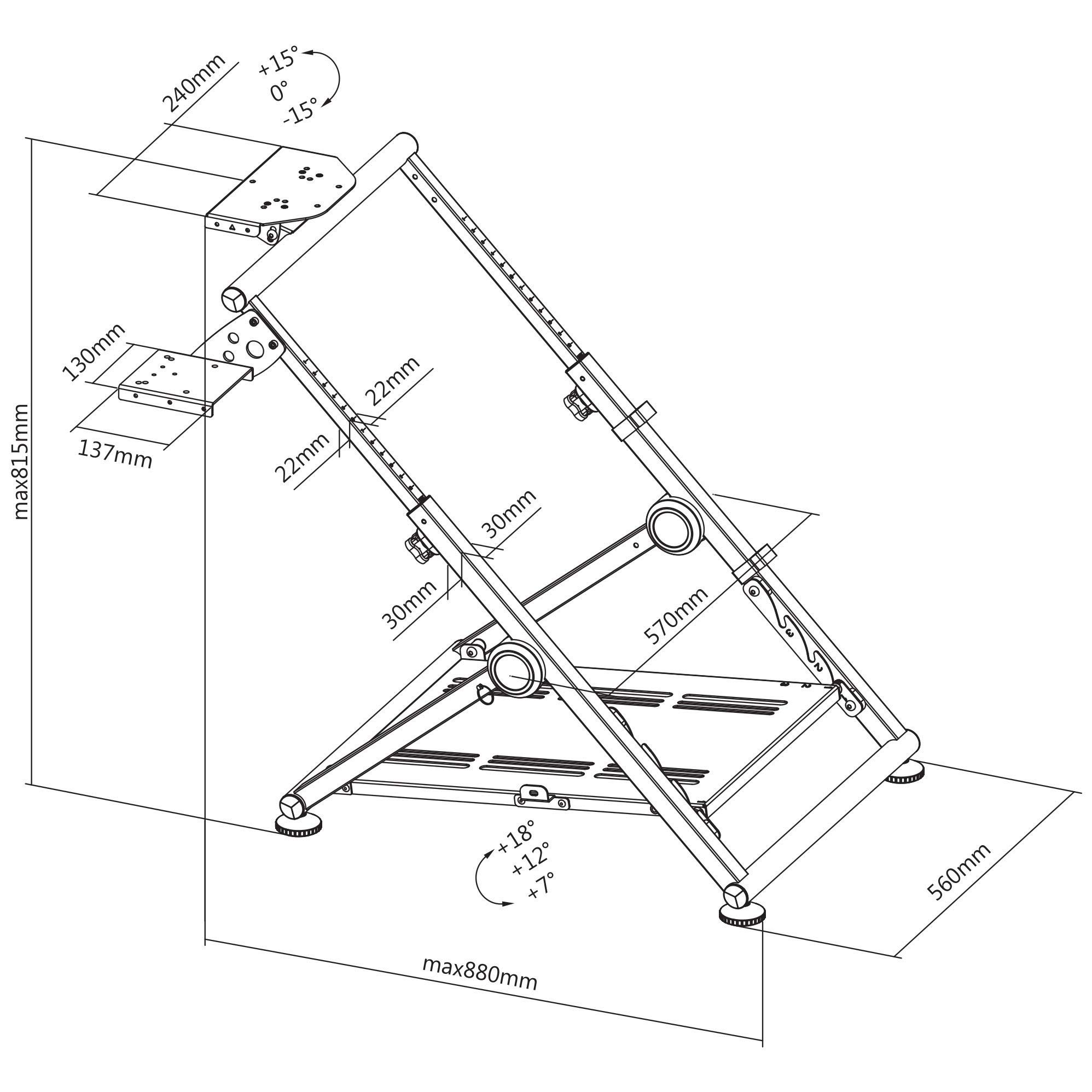 Mua Conquer Racing Simulator Cockpit Driving Gaming Wheel Stand and ...