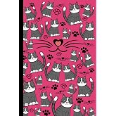 Notebook Cute Cats 6" x 9" Lined Journal: Composition Book for Cat ...