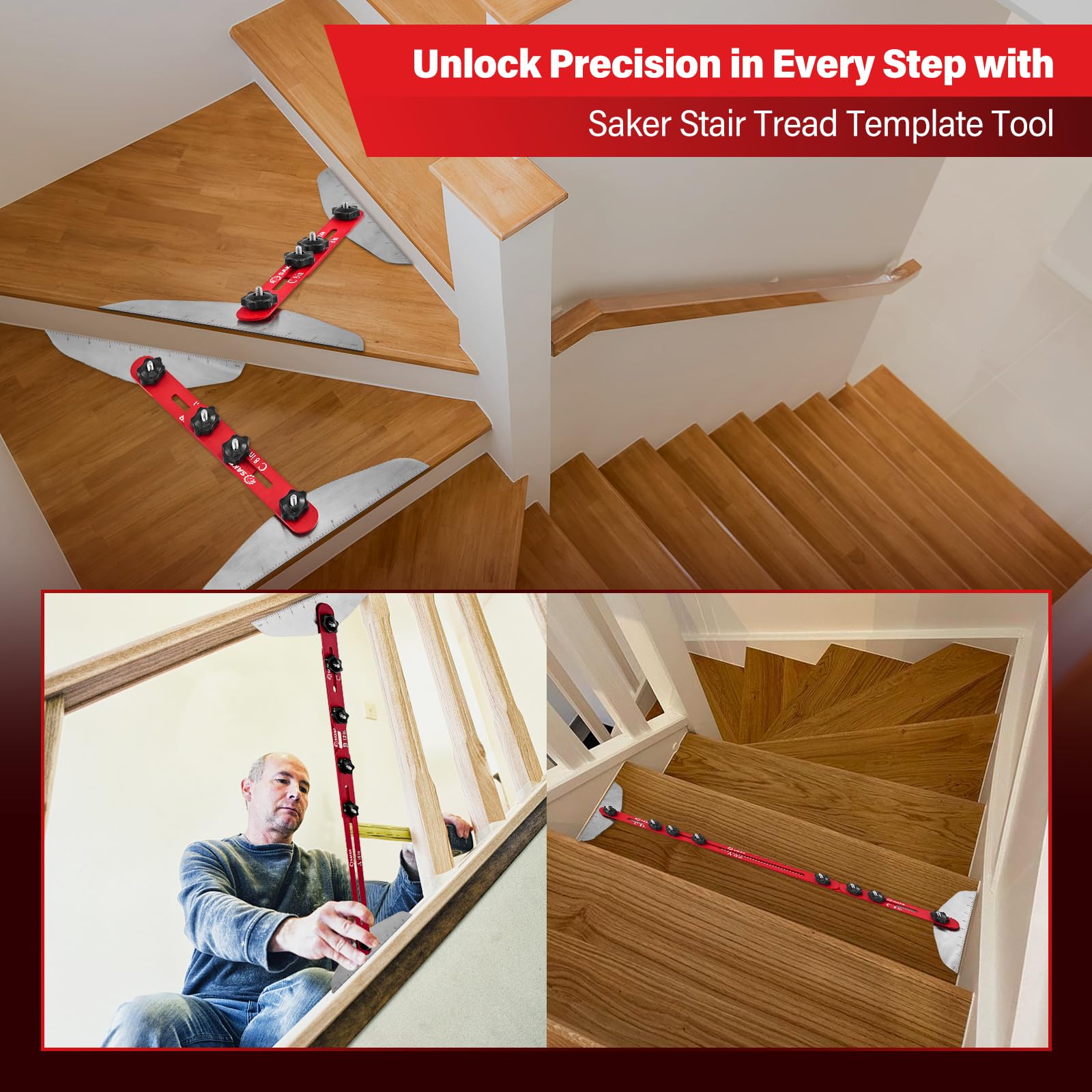 Mua Stair Tread Gauge,Stair Tread Template Tool Jig,Stair Tread and ...