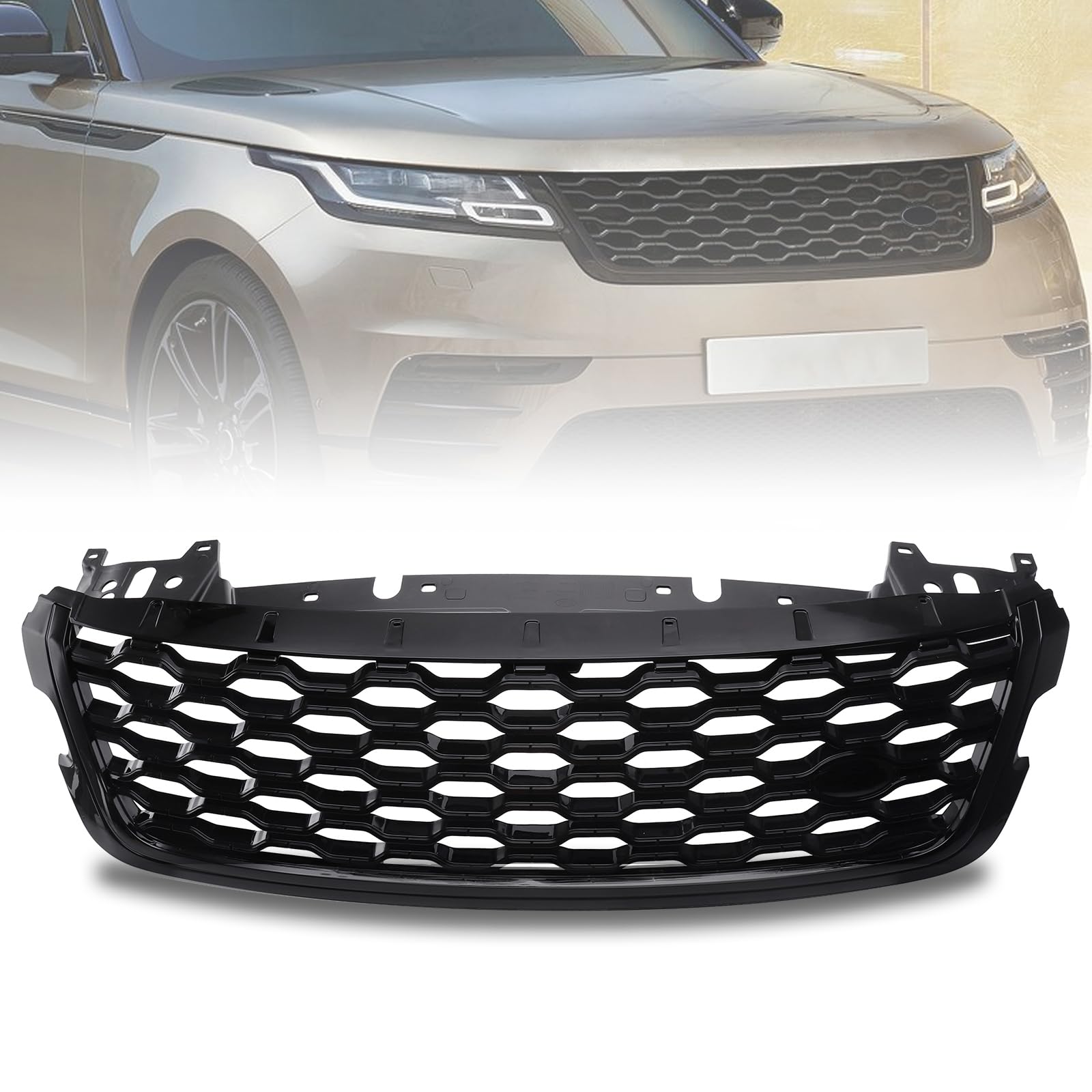 Mua MotorFansClub Front Grill Fit for Land Rover Range Rover Velar 2018 ...