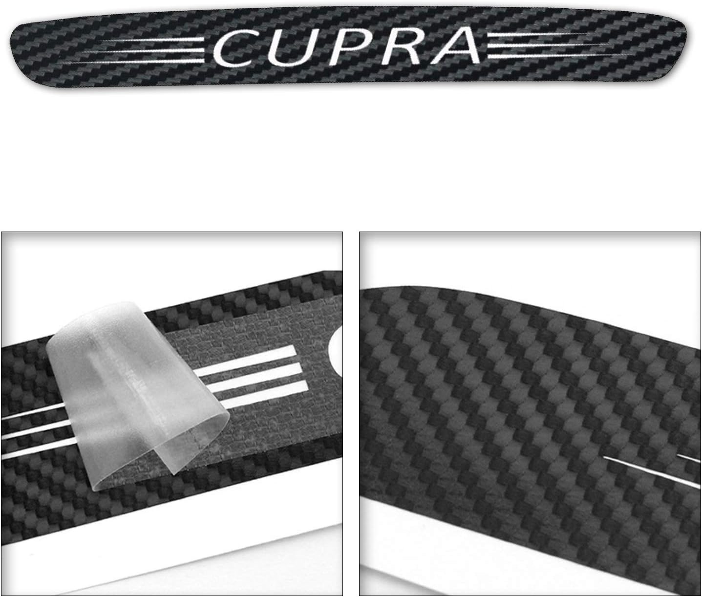 3rd Brake Light Overlay Sticker Seat Leon CUPRA Carbon Fiber Vinyl ...