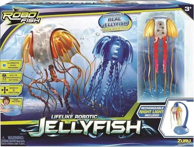 Zuru - Robo Jelly Fish Playset with Charger: Amazon.com.au: Toys & Games