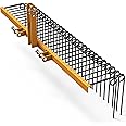 Amazon.com : YITAMOTOR 72" Durable Powder Coated Steel Pine Straw Rake ...