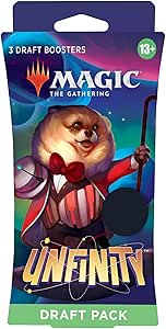 Amazon.com: Magic: The Gathering Unfinity 3-Booster Draft Pack | 42 Magic Cards : Toys & Games
