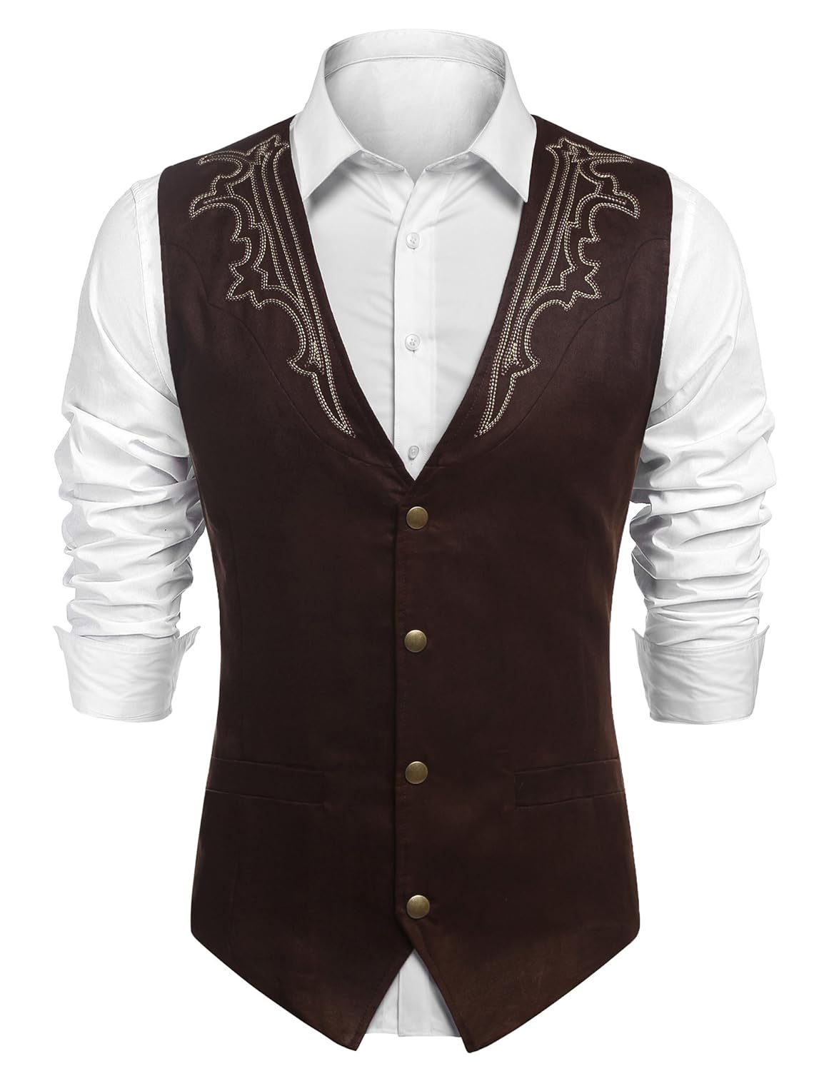 Men's Steampunk Vests, Waistcoats, Corsets