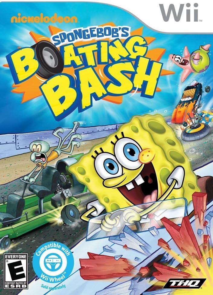 Spongebob Boating Bash - Wii Standard Edition: Wii: Computer and Video ...