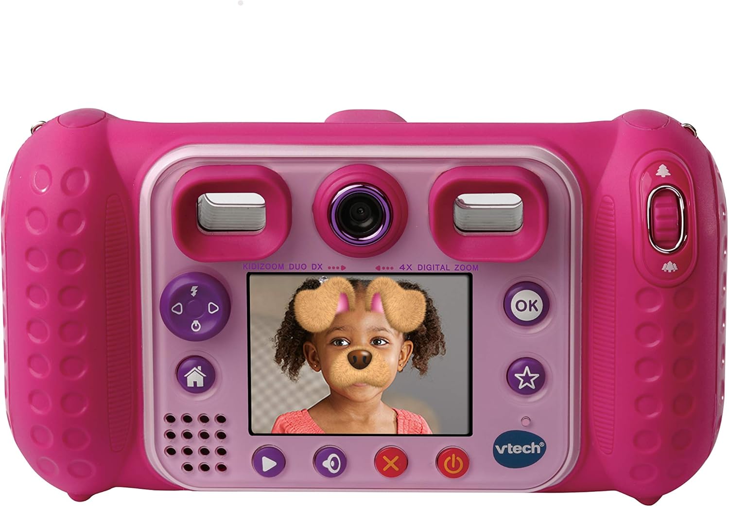 Vtech 80-520054 Kidizoom Duo DX Children’s Camera Pink – BigaMart