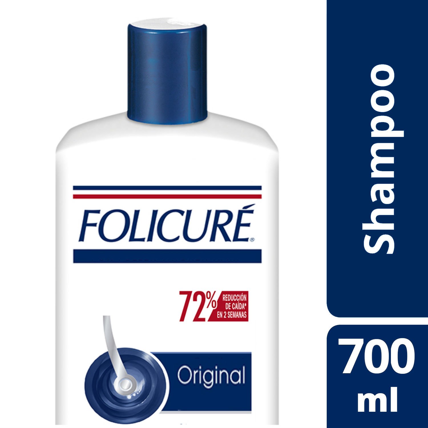 Amazon.com : FOLICURE Shampoo for Fuller, Thicker Hair Strengthens Fine ...
