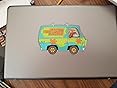 Amazon.com: Fan Emblems Mystery Machine Character Car Decal Domed ...