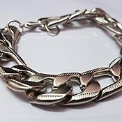 WellPoint Silver Stainless Steel Bracelet for Men: Amazon.in: Jewellery