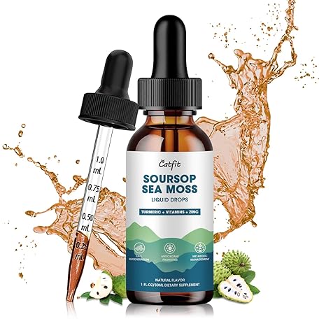 Mua Soursop Liquid Drop, Soursop Leaves Extract with Sea Moss ...