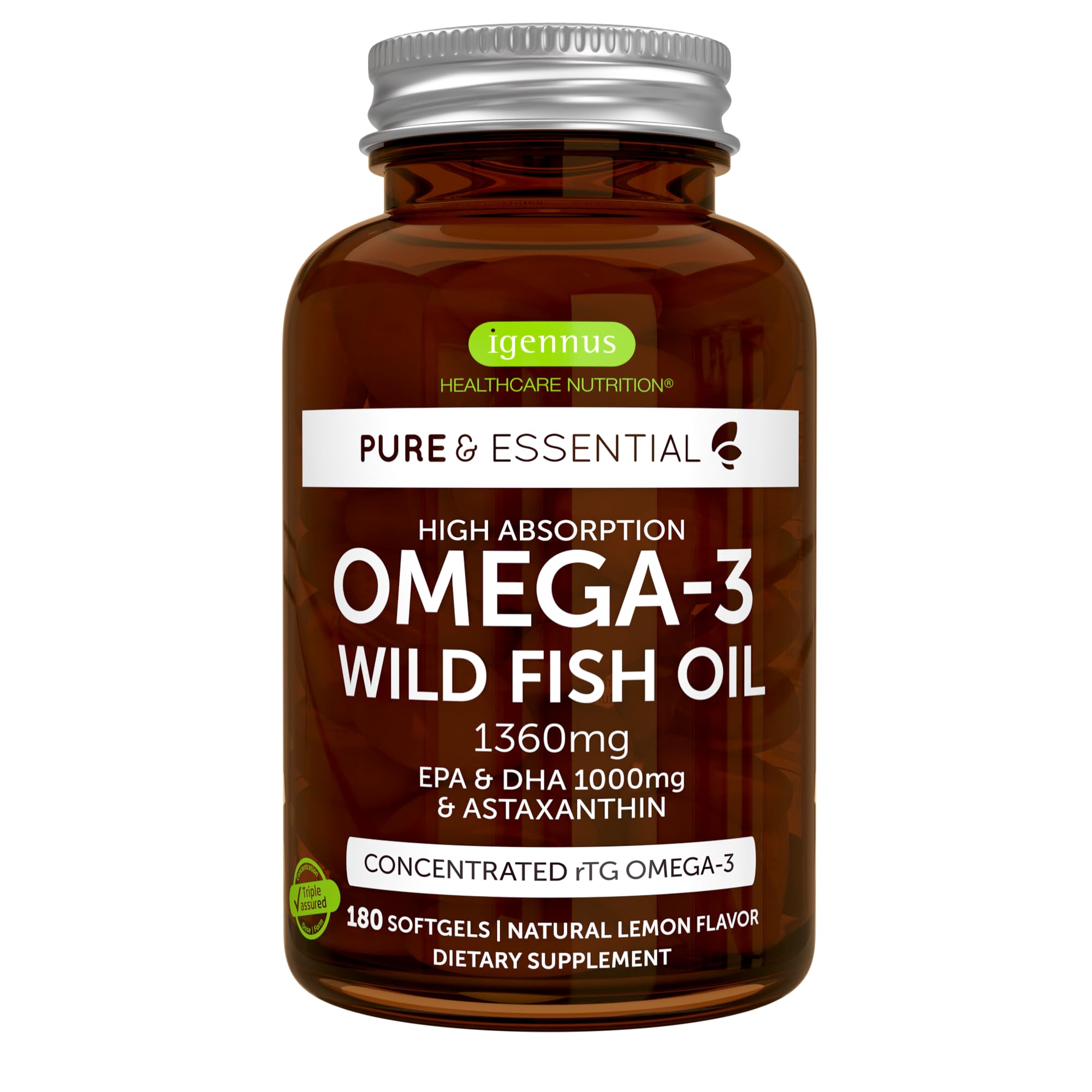 Mua Advanced Triglyceride Omega 3 Wild Fish Oil rTG EPA DHA 1000mg ...