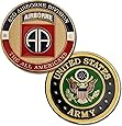 Amazon.com: U.S. Army Fort Bragg 82nd Airborne Division Challenge Coin ...