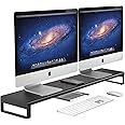 VAYDEER Dual Aluminum Monitor Stand Riser, Aluminum Strong&Sturdy for ...