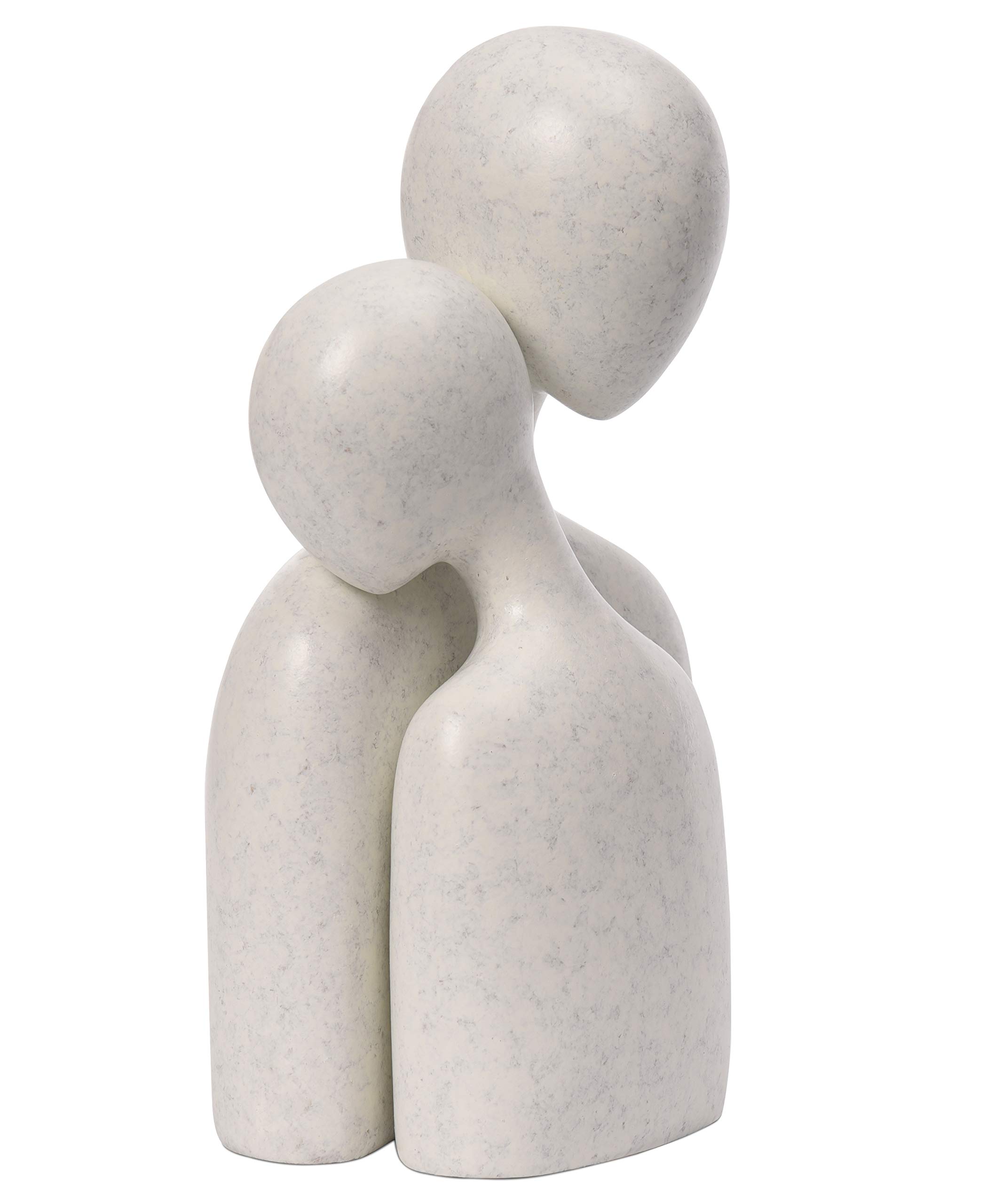 Quoowiit Abstract Couple Sculptures for Home Decor, Romantic Lover ...