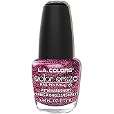 Amazon.com : L.A. COLORS Color Craze Nail Polish, Pink Shimmer, 0.44 fl ...
