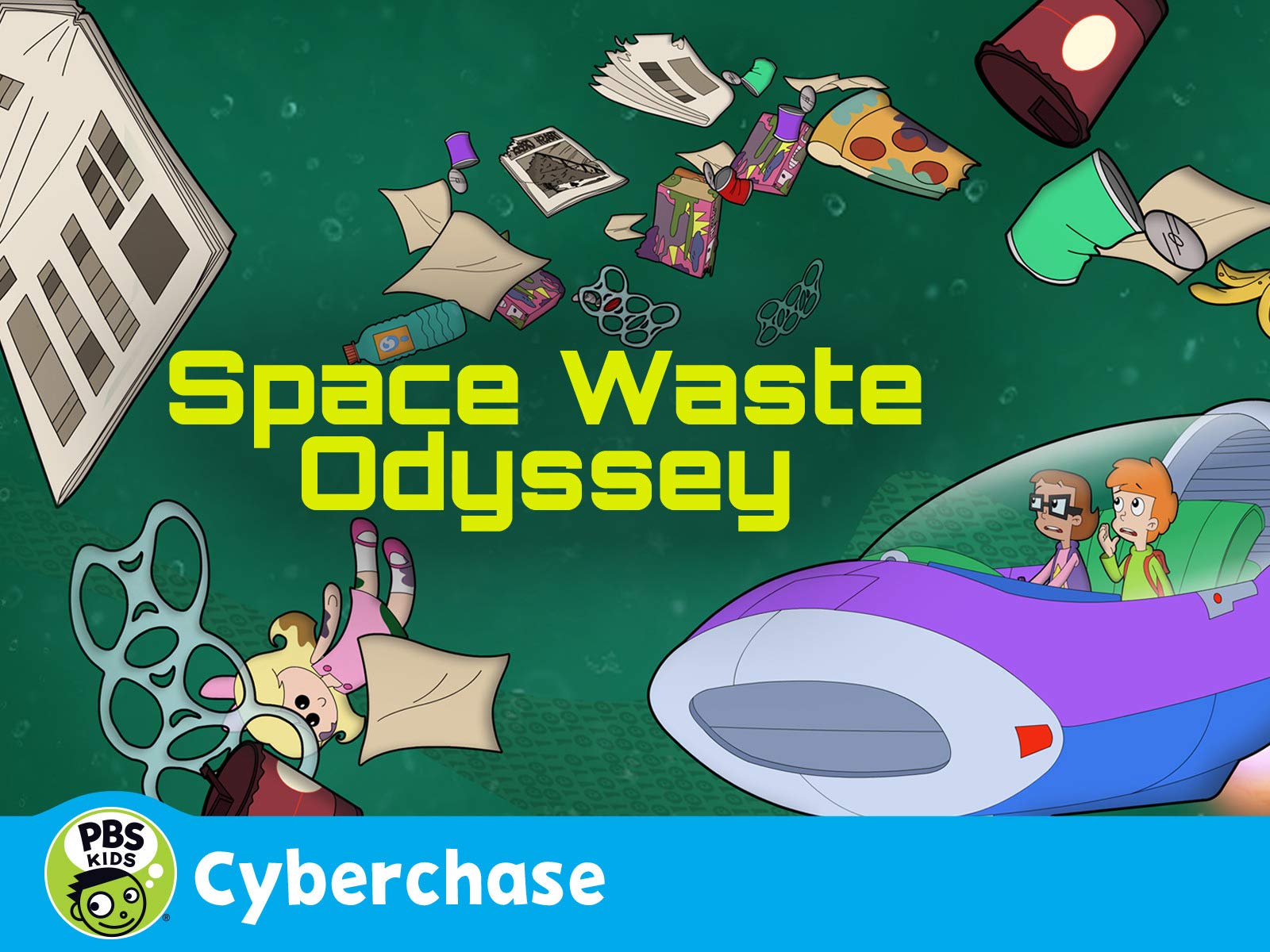 Amazon.com: Cyberchase: Space Waste Odyssey : Christopher Lloyd ...