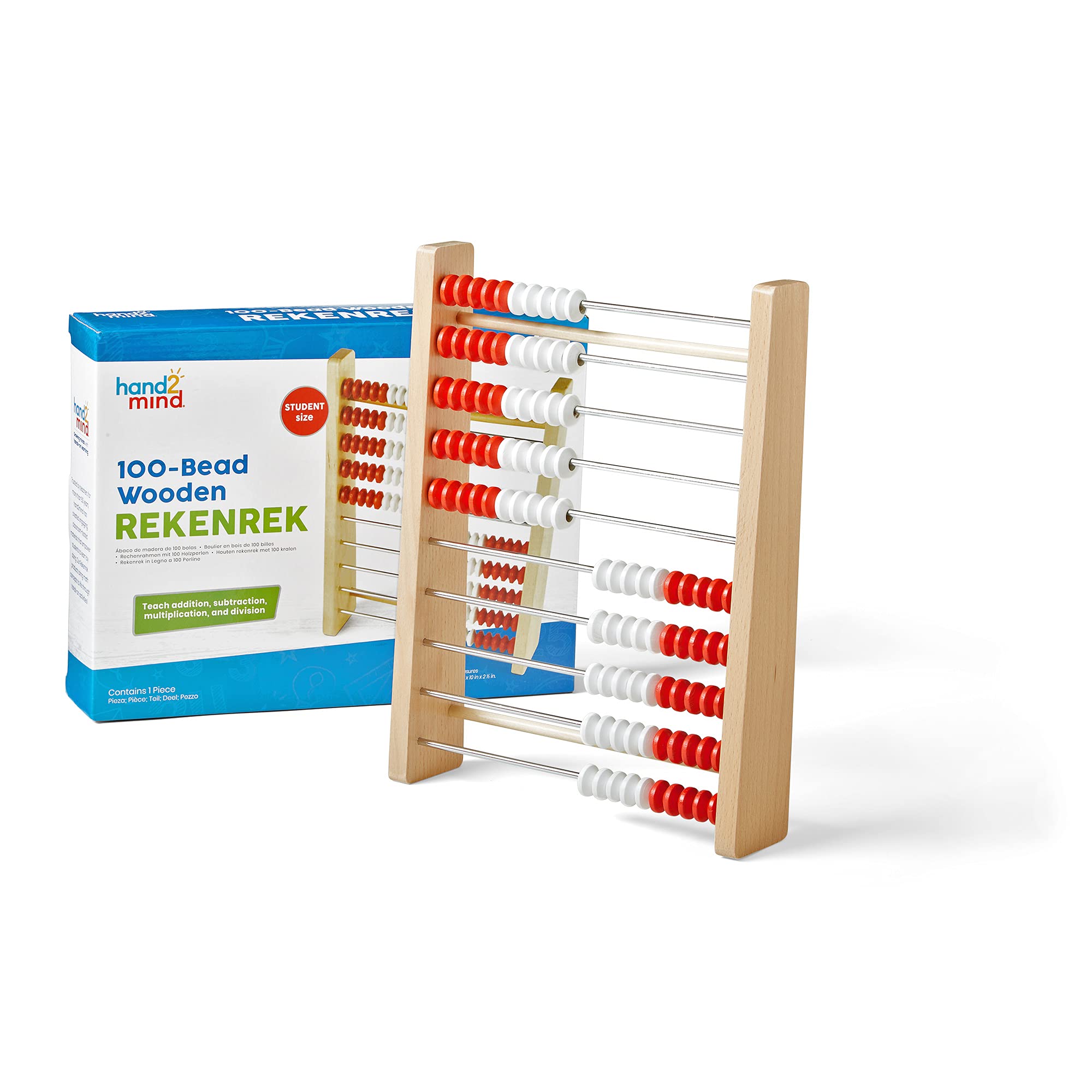 Mua hand2mind 100 Bead Wooden Rekenrek, Abacus for Kids Math, Math ...
