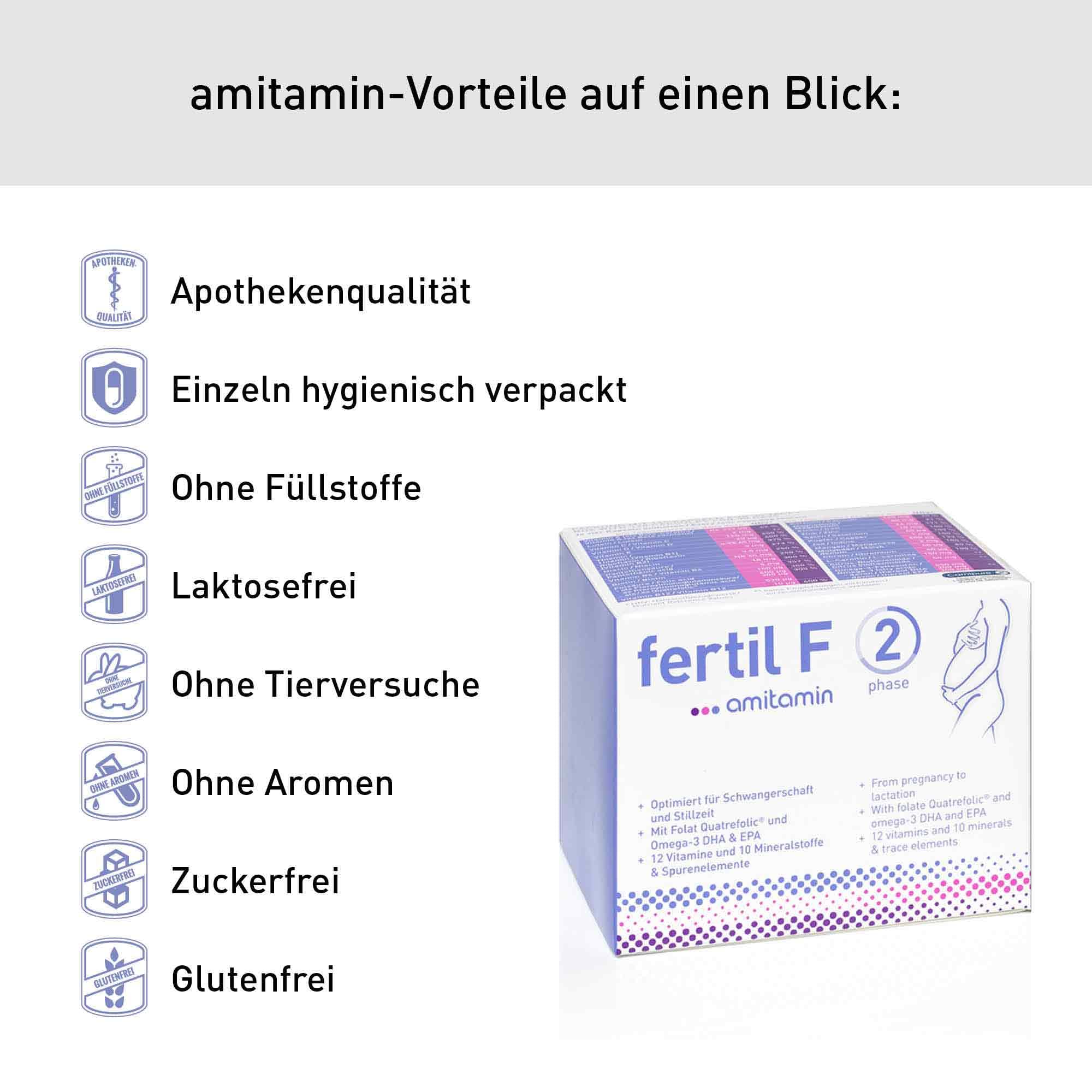 Mua amitamin Fertil F Phase 2, 120 Capsules, for Pregnancy and ...