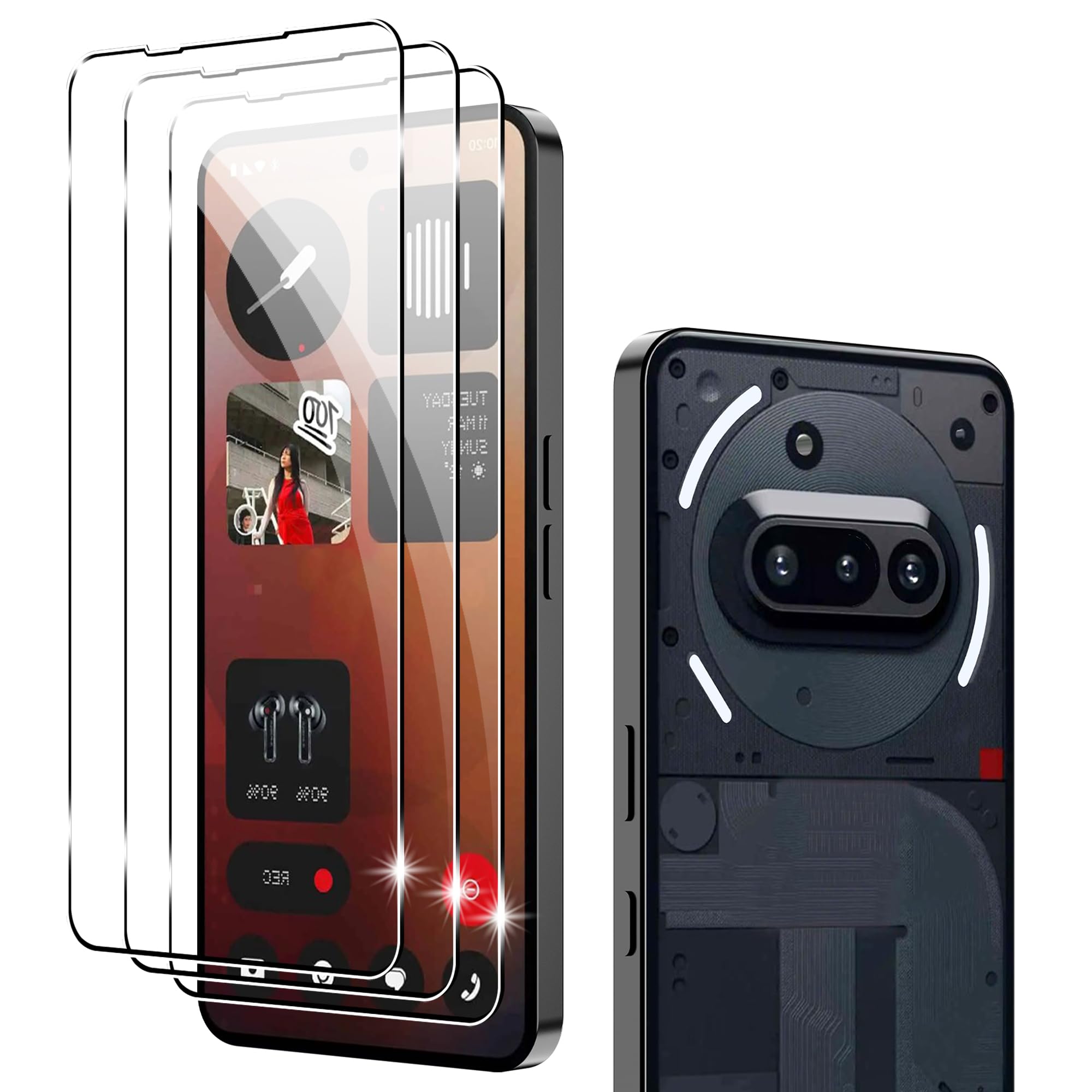 Suttkue for Nothing Phone (3a)/3a Pro/CMF Phone 2 Pro screen protector ...
