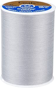 Amazon.com: Coats & Clark Dual Duty All-Purpose Grey Thread / 400 Yard ...