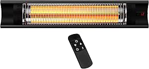 LUMI Radiant Heater Ultra-Efficient 2000W Outdoor Heater with Advanced ...