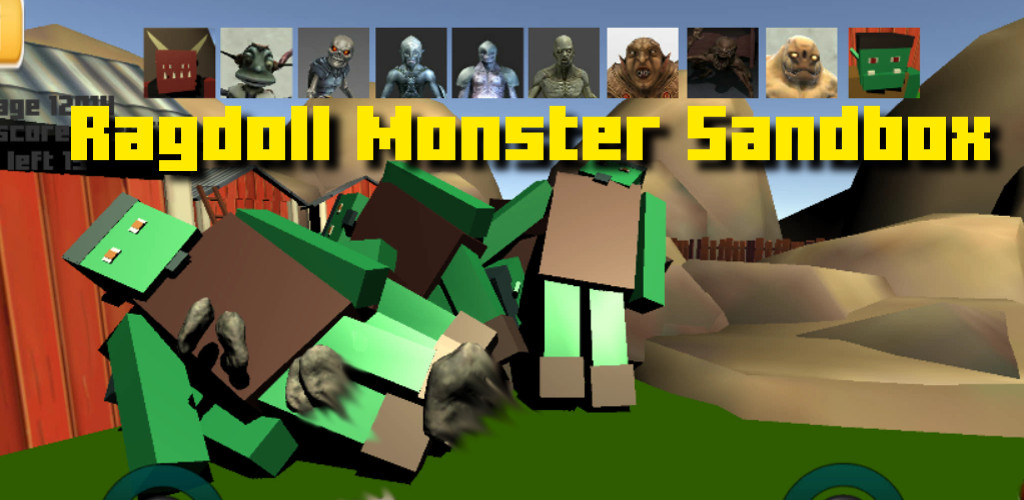 Ragdoll Monster Sandbox. Have fun with ragdolls! Ragdoll Physics ...