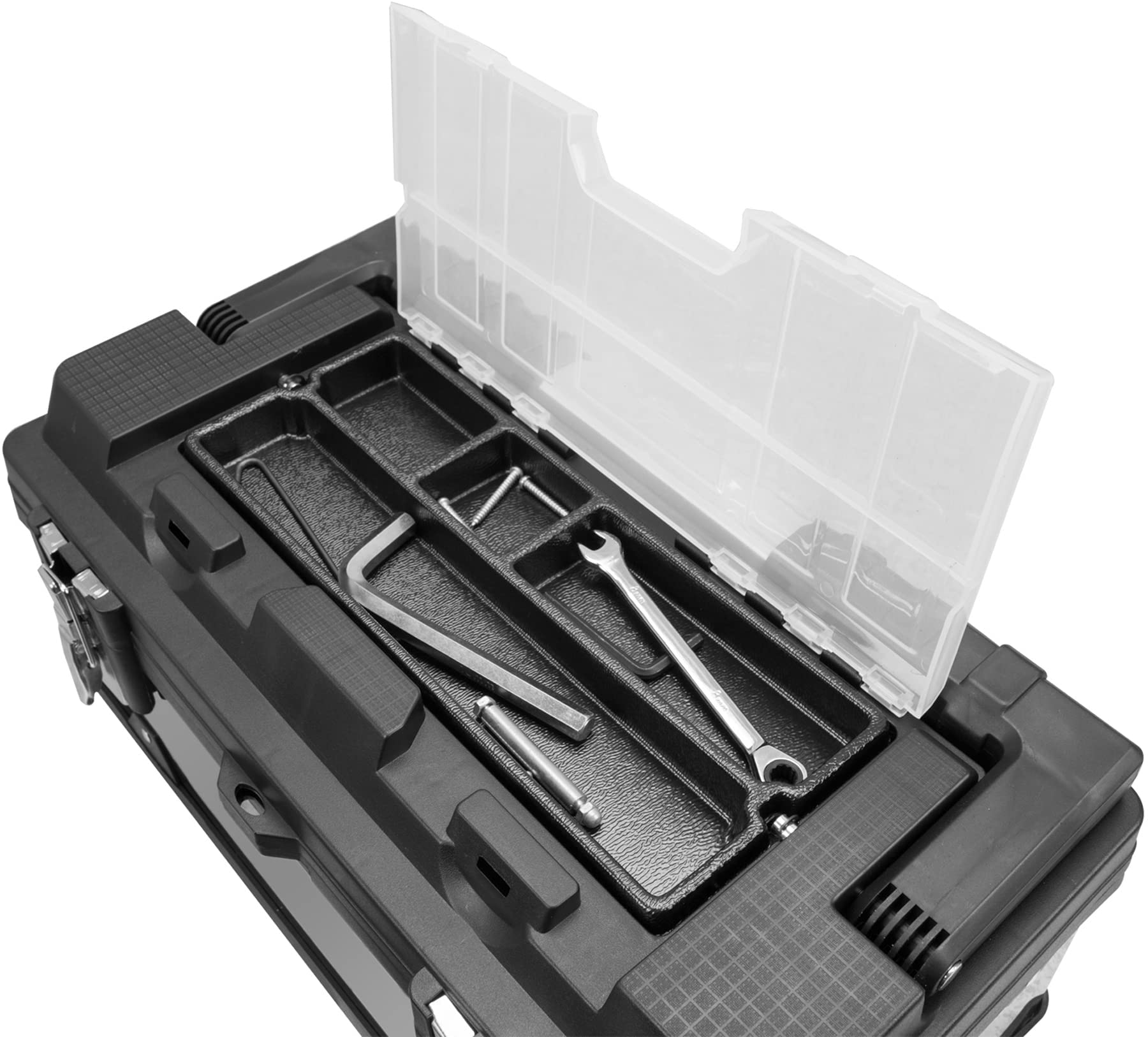 Mua TCE 19-Inch Tool Box Stainless Steel&Plastic Portable Toolbox ...