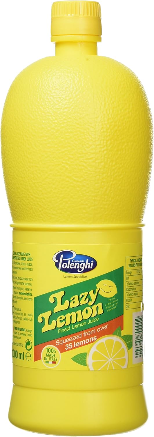 Lazy Lemon Juice 1 Litre (Pack of 6): Amazon.co.uk: Grocery