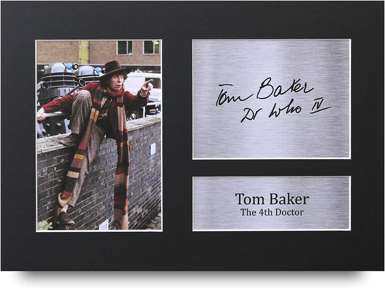 HWC Trading Tom Baker Signed A4 Printed Autograph Doctor Dr Who Photo Picture Print Display ...