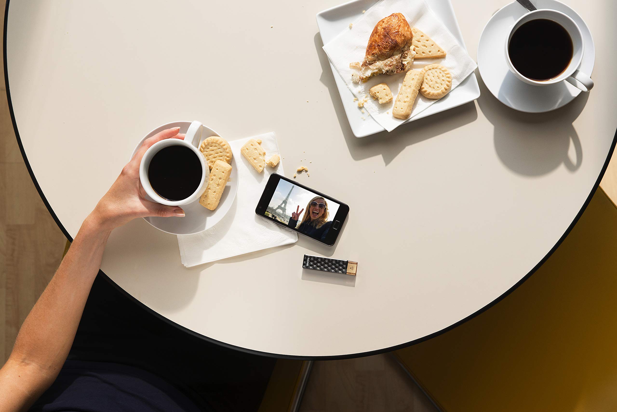 SanDisk 200GB Connect Wireless Stick Flash Drive - SDWS4-200G-G46 on ...